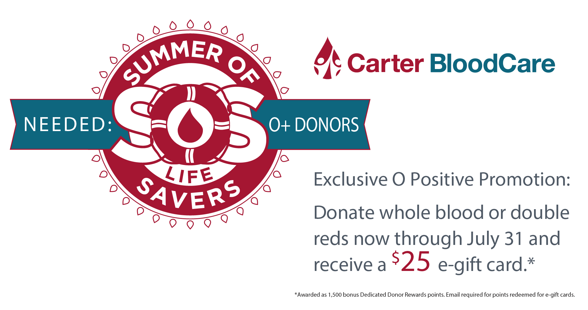 Promotions - Carter BloodCare