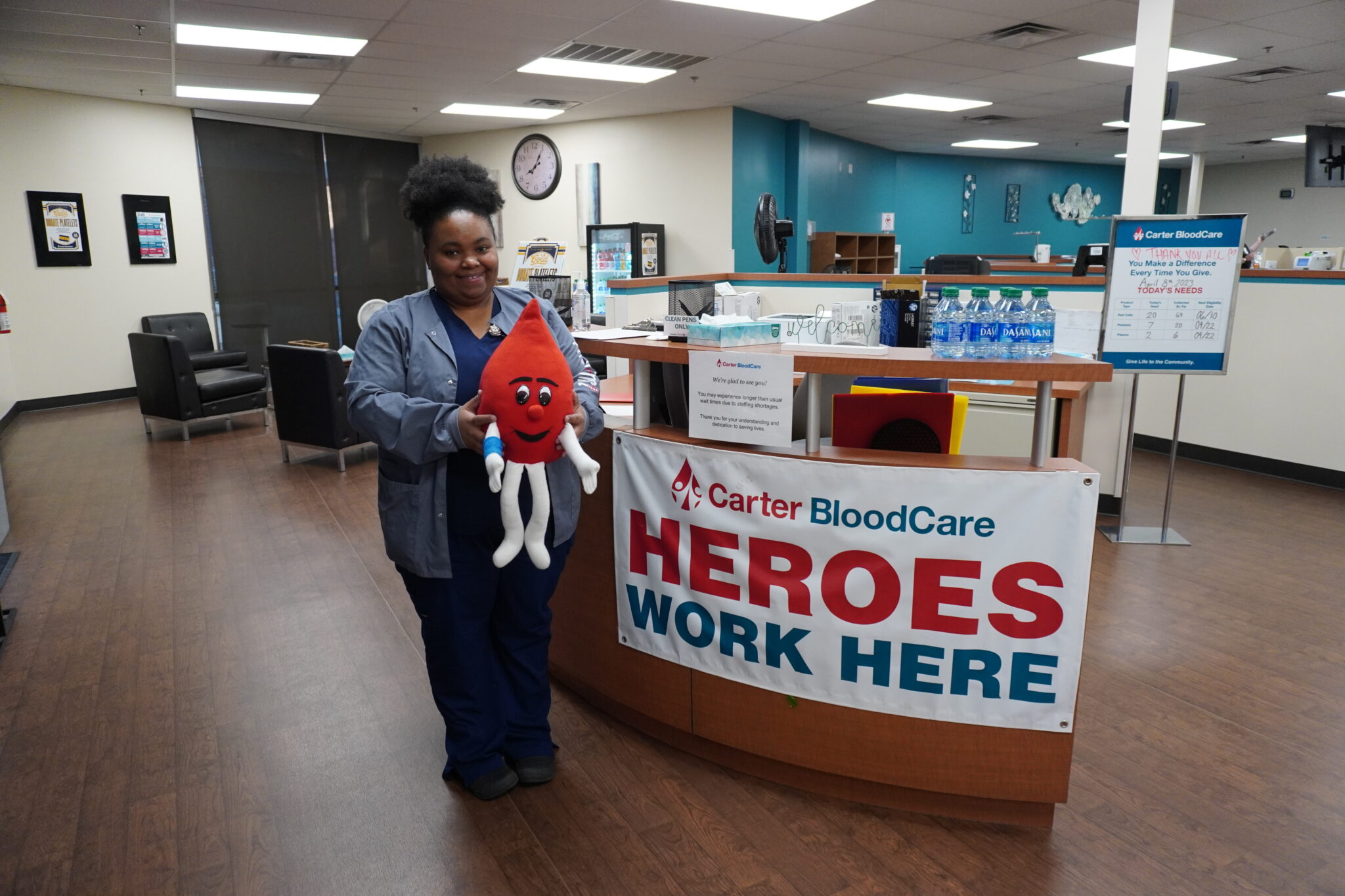 Donating blood in Plano - Carter BloodCare